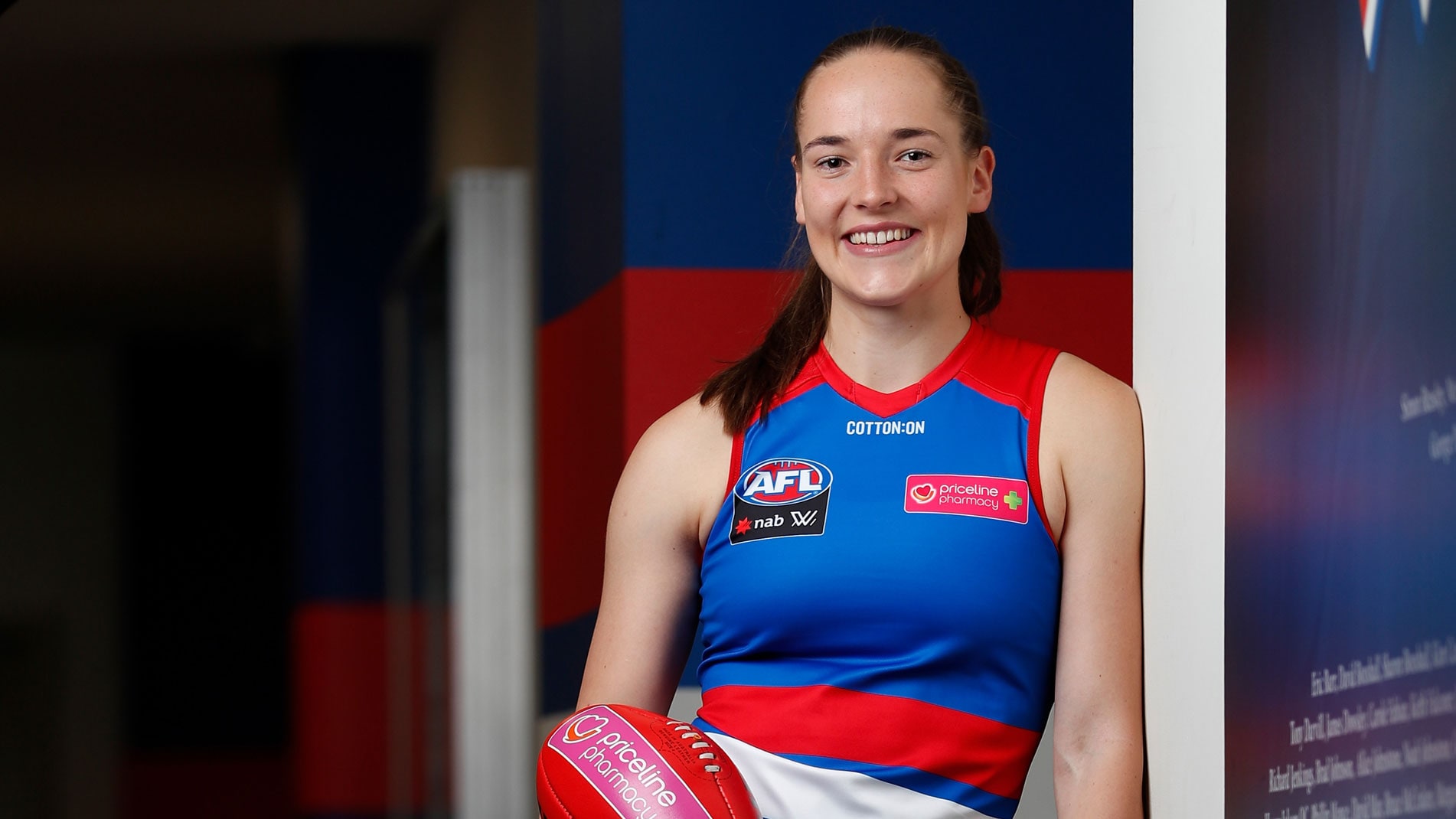 Izzy fit and forward focussed for AFLW campaign