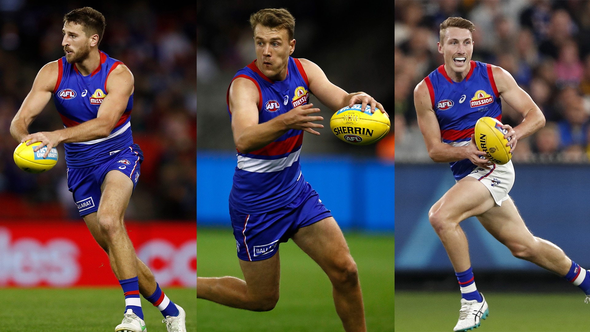 Bulldog trio in All Australian squad