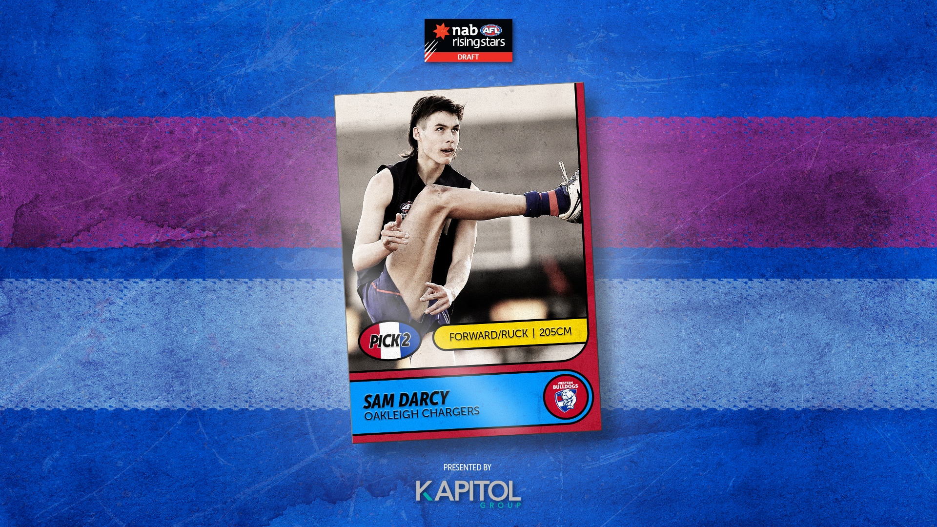 2021 AFL Draft: Sam Darcy becomes a Bulldog
