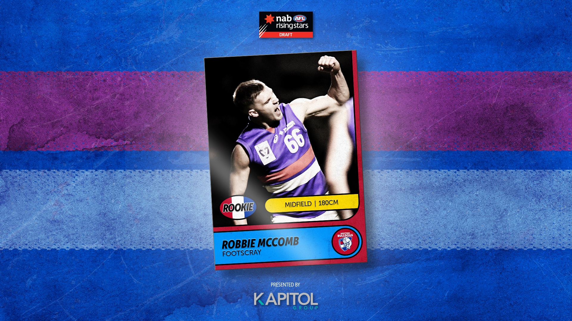 2021 AFL Rookie Draft: Pick 23 – Robbie McComb
