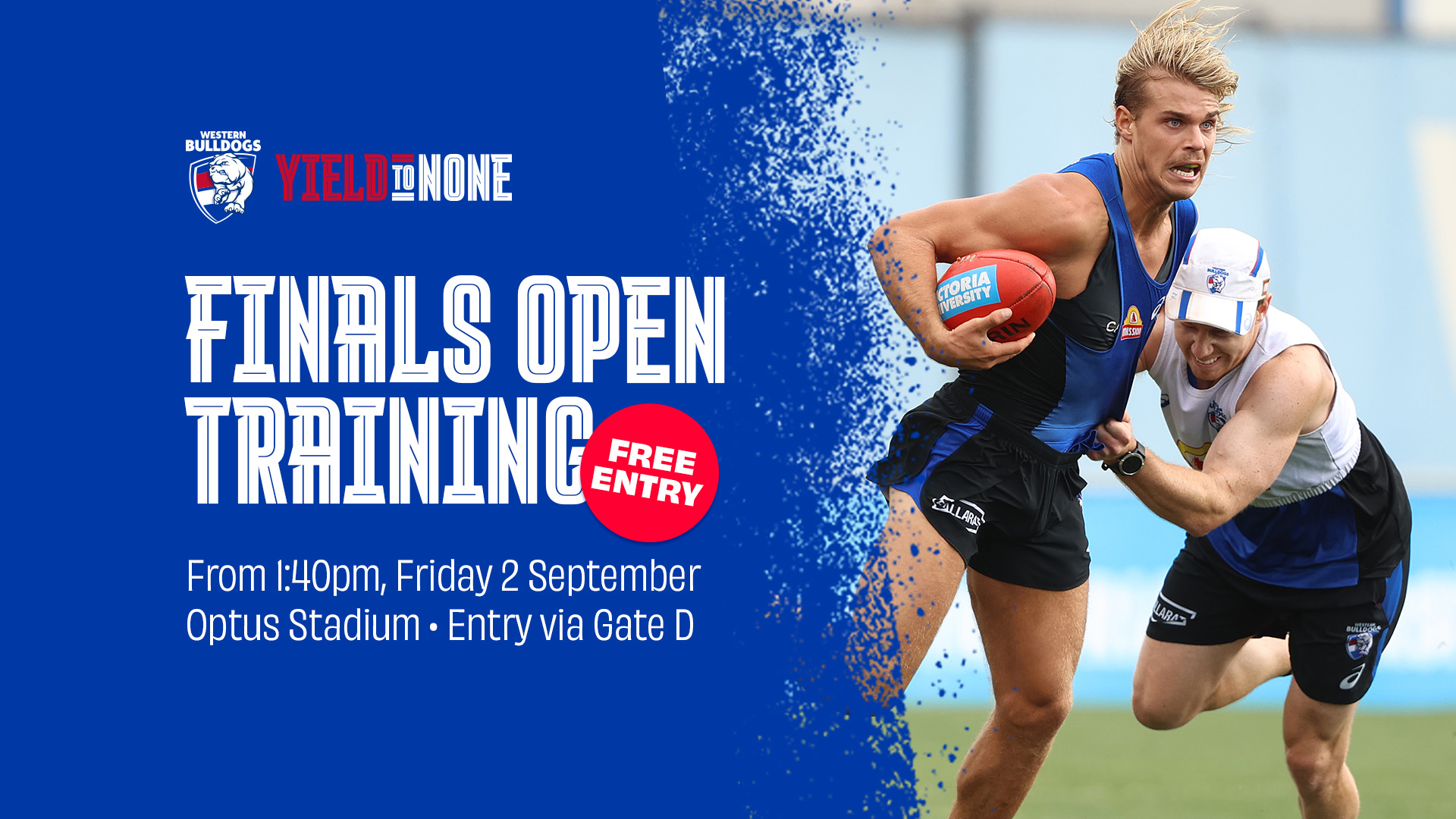 Open training at Optus Stadium