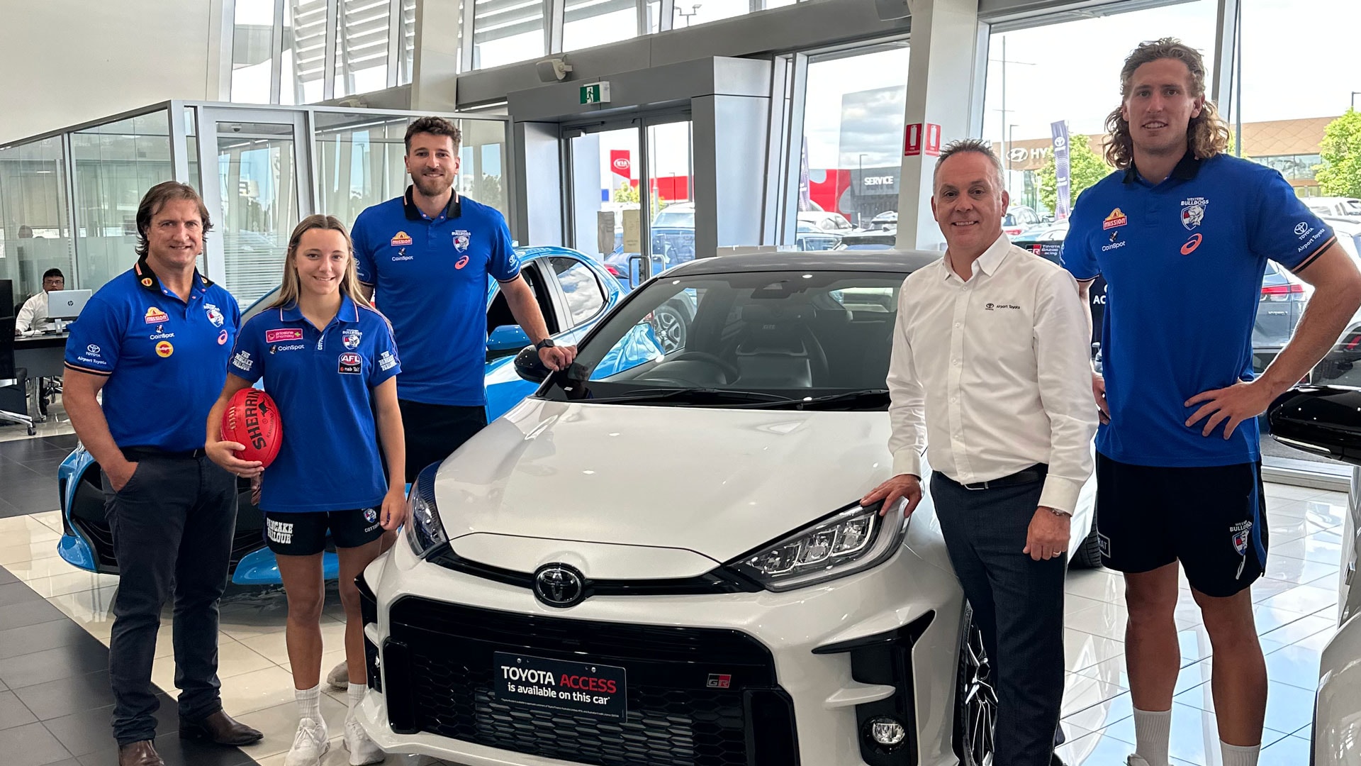 Bulldogs, Airport Toyota extend partnership