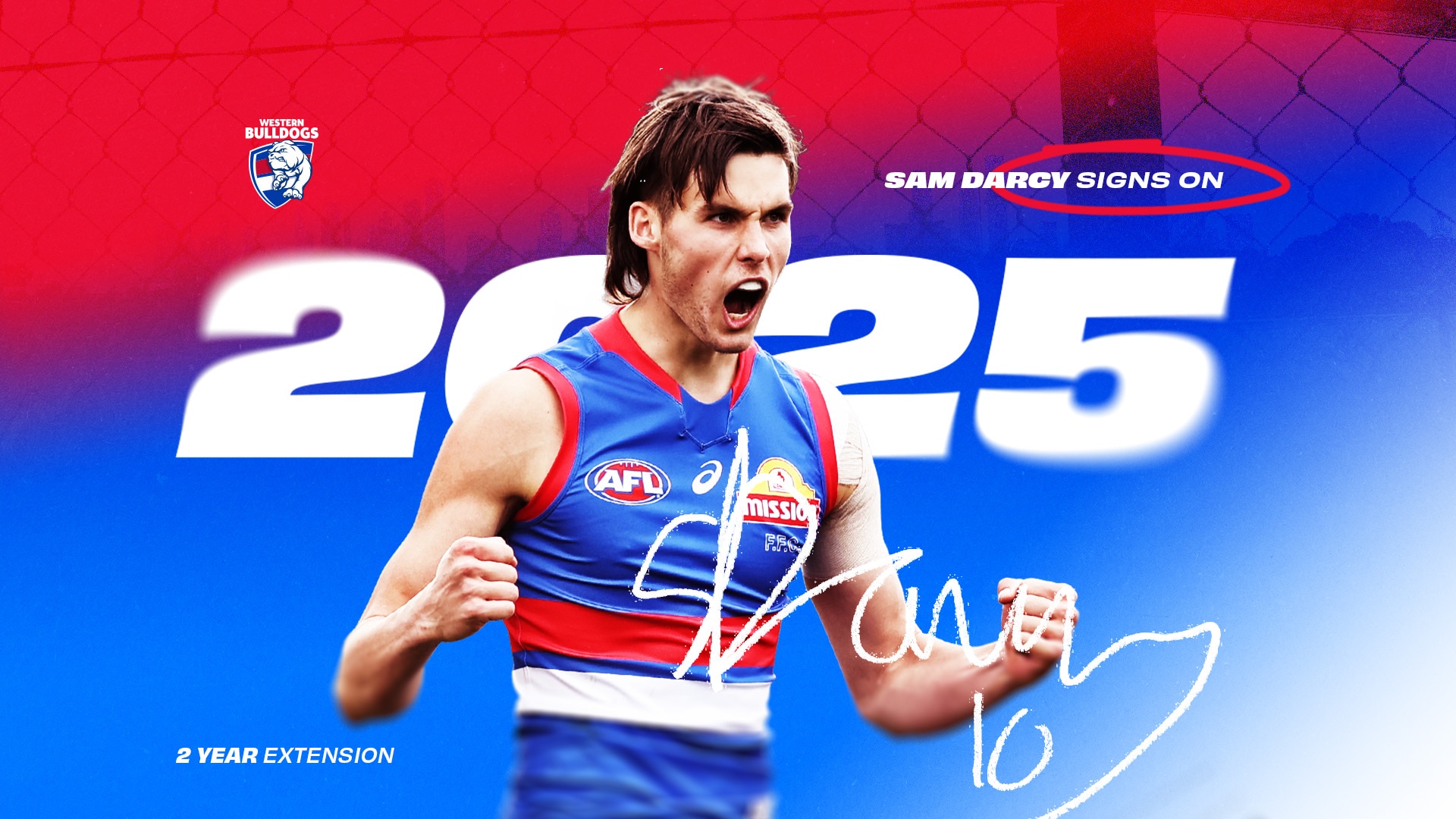 Darcy continues red, white and blue legacy