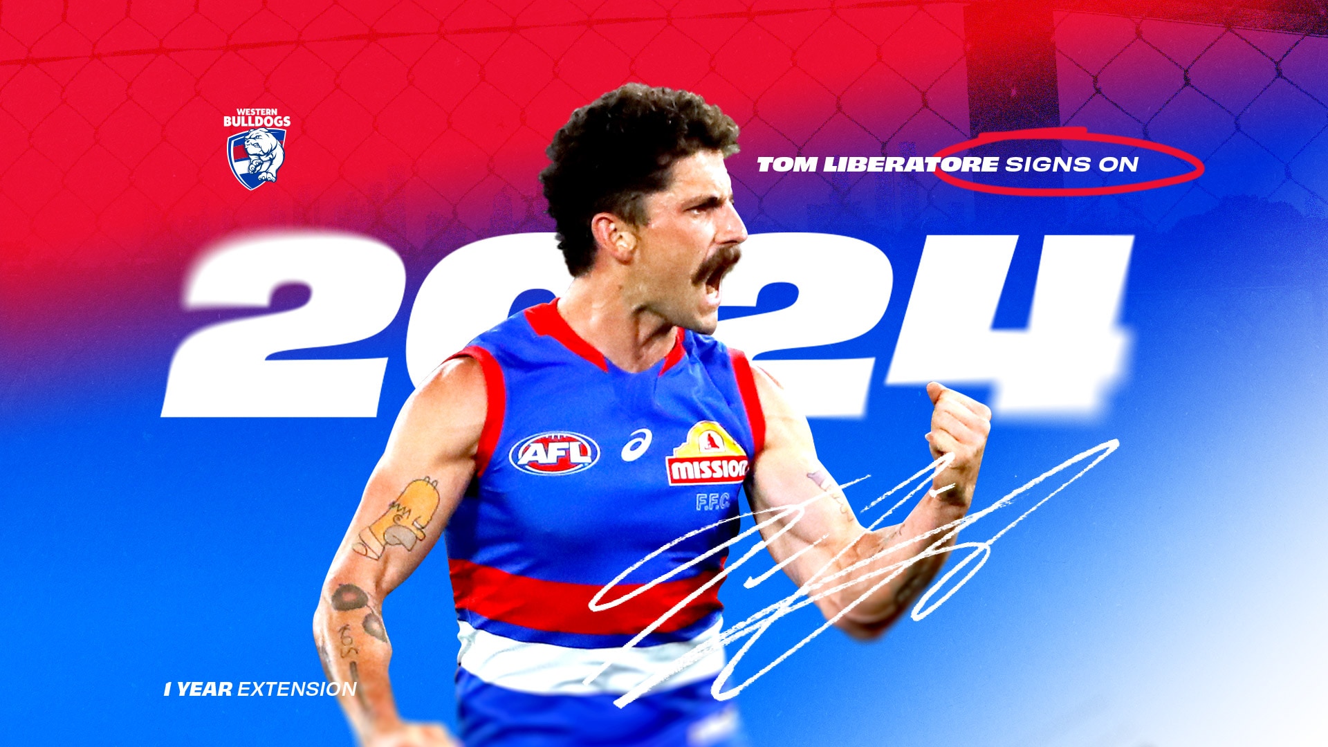 Liberatore locks in another year