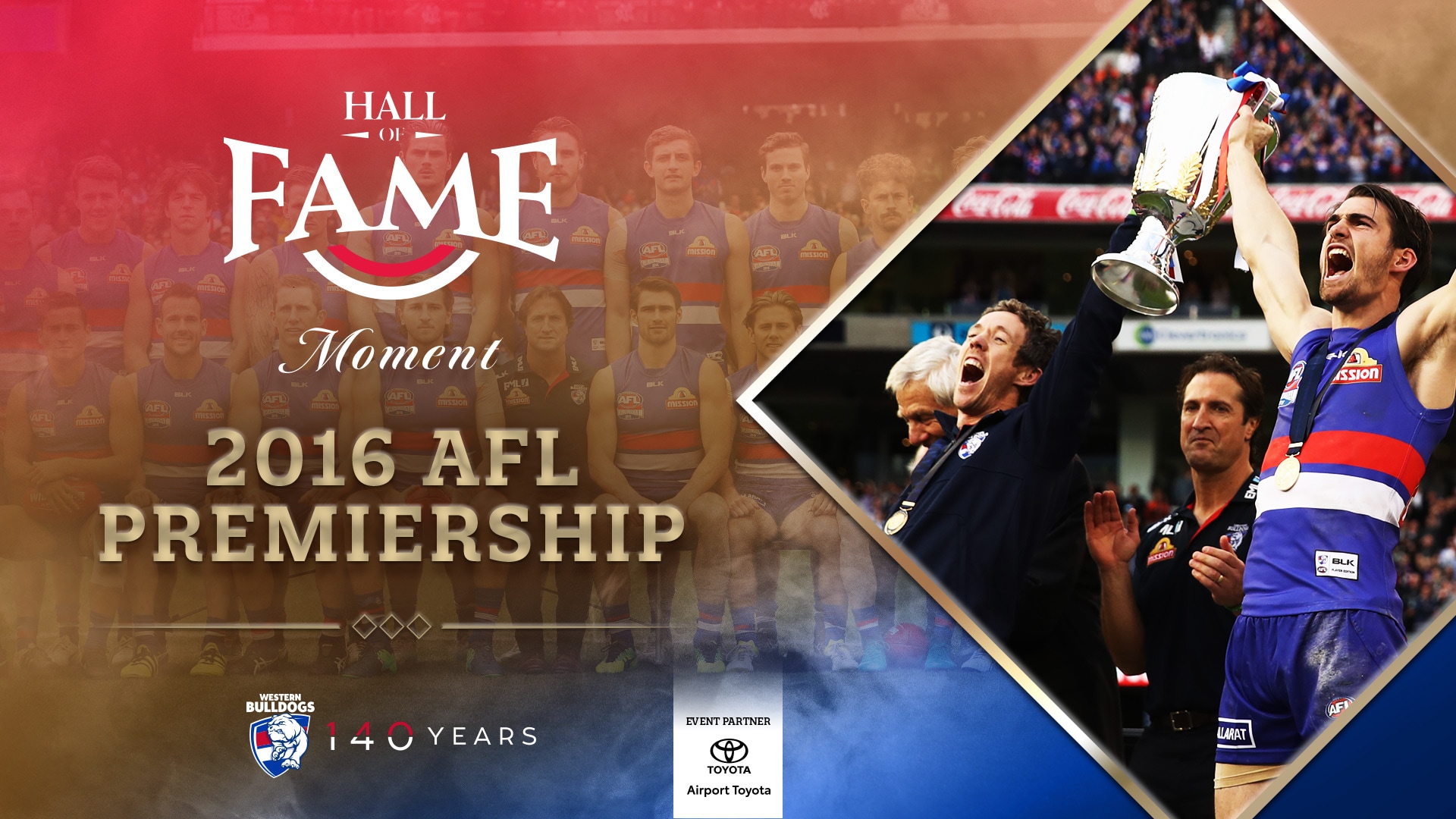 2023 Hall of Fame: 2016 AFL premiership recognised