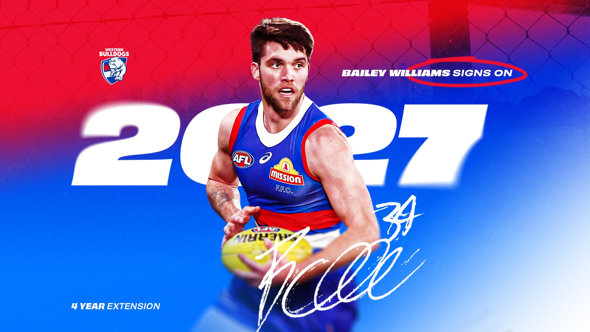 Bailey Williams extends for 4 years
