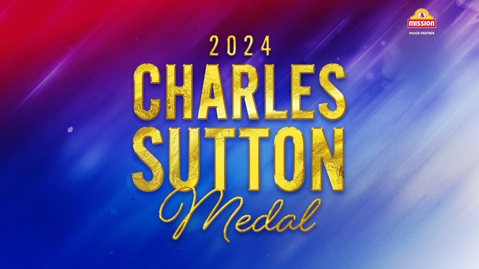 WATCH LIVE: 2024 Charles Sutton Medal