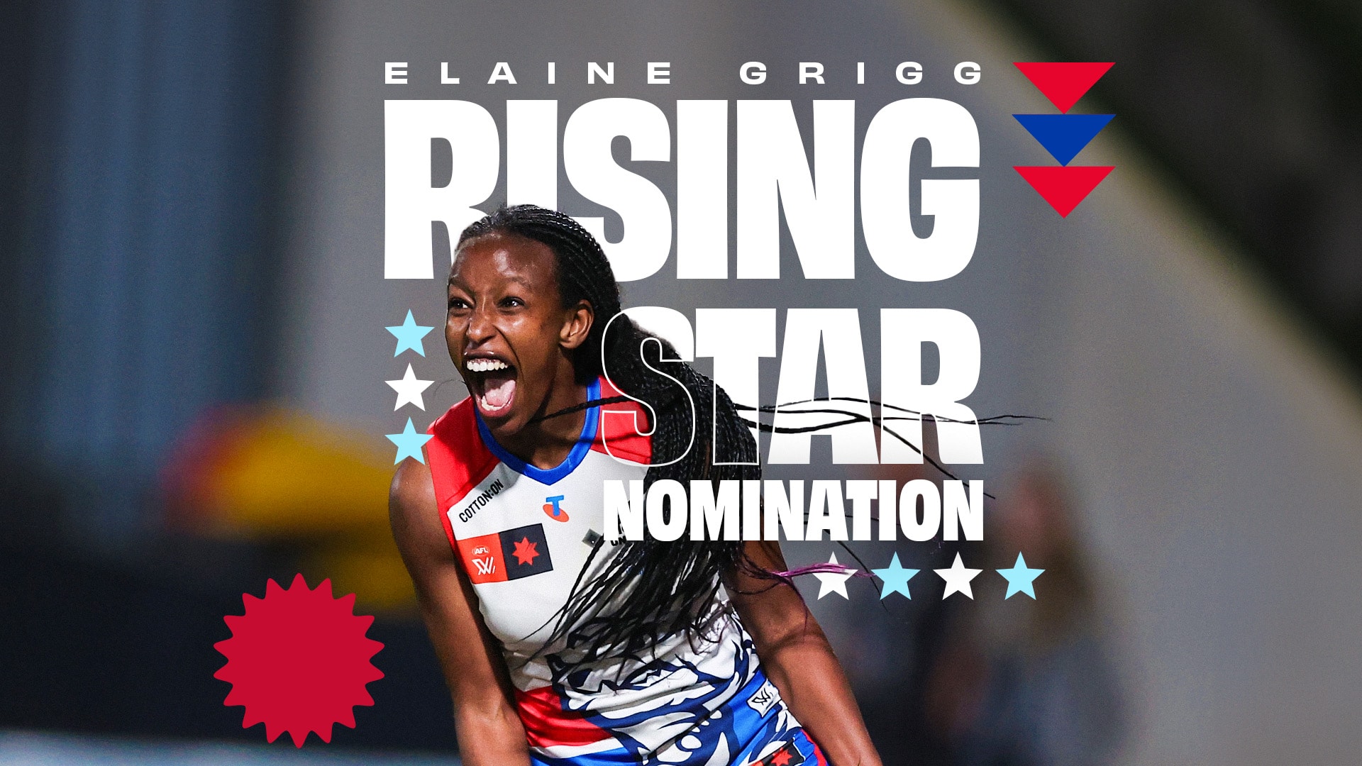 Grigg nominated for AFLW Rising Star
