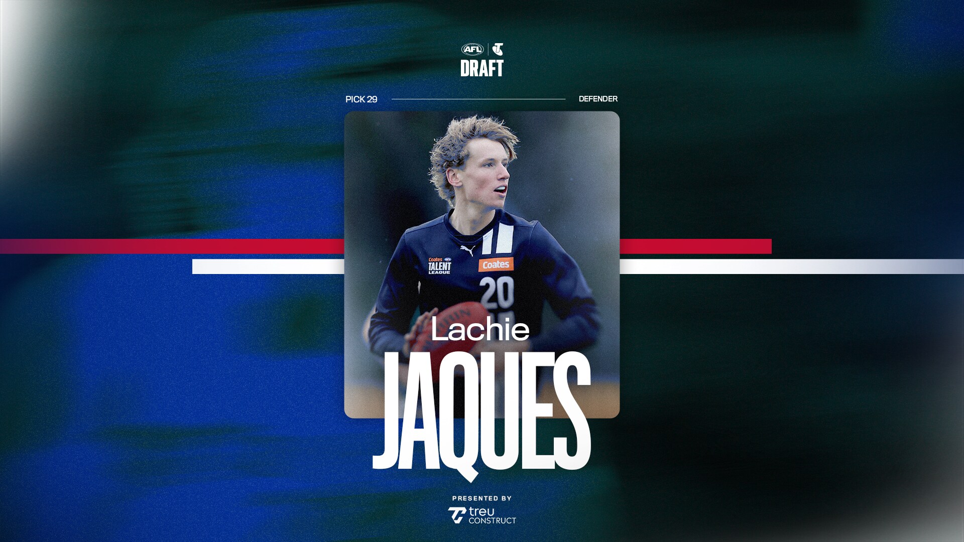 2024 Telstra AFL Draft: Pick 29 – Lachie Jaques