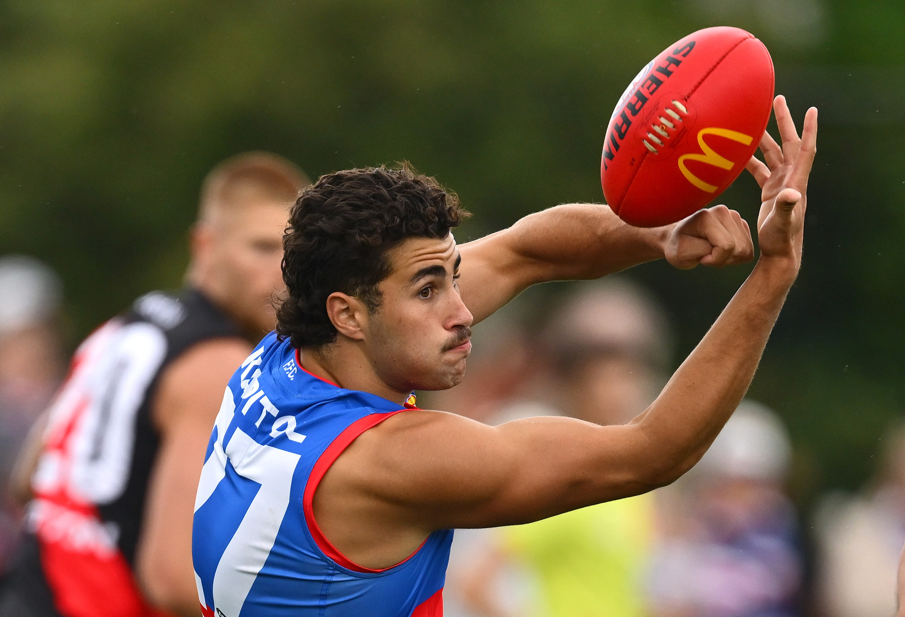 AFL match simulation report: Dogs tested by Dons