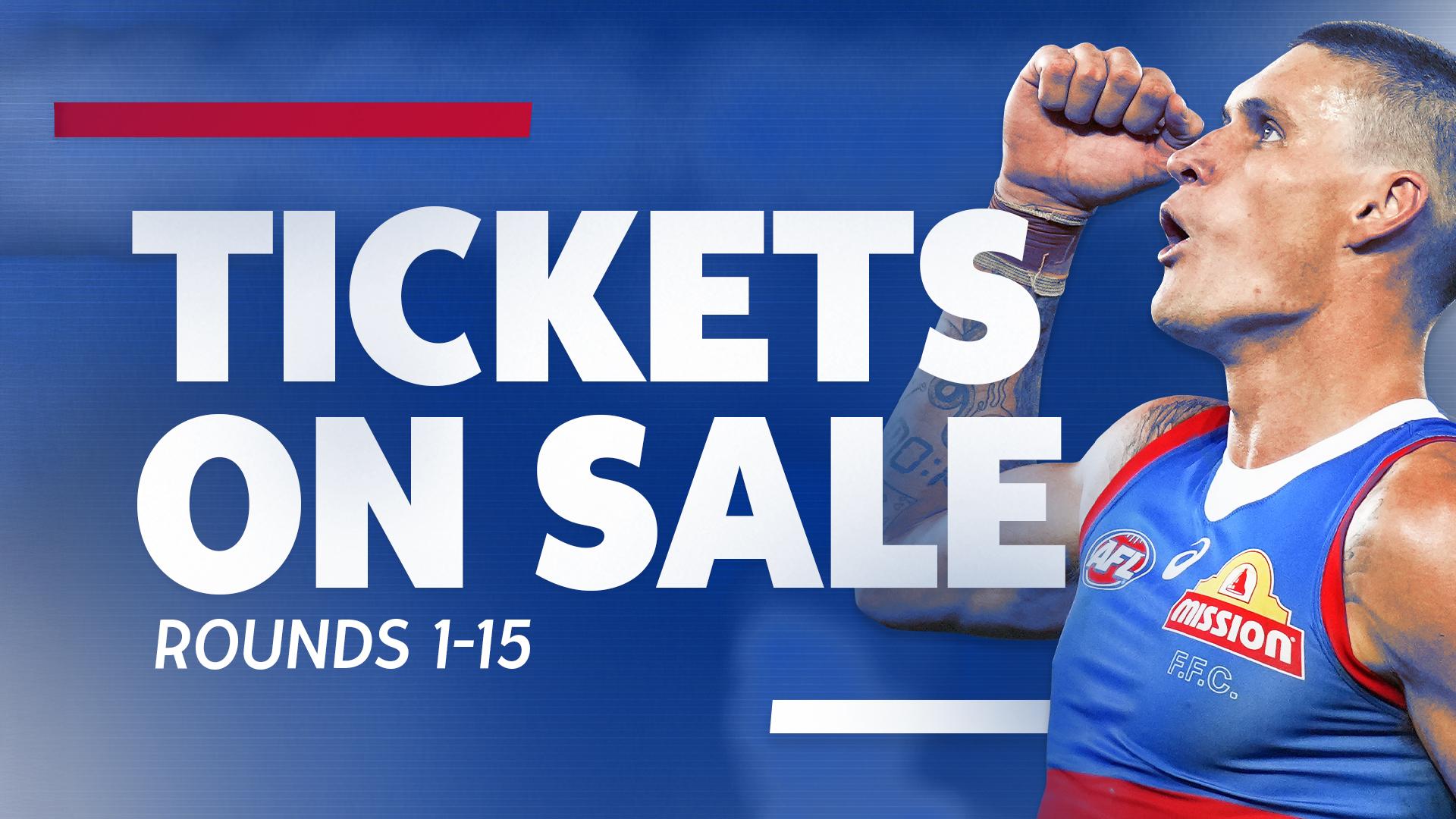 AFL R1-15: Tickets on sale now