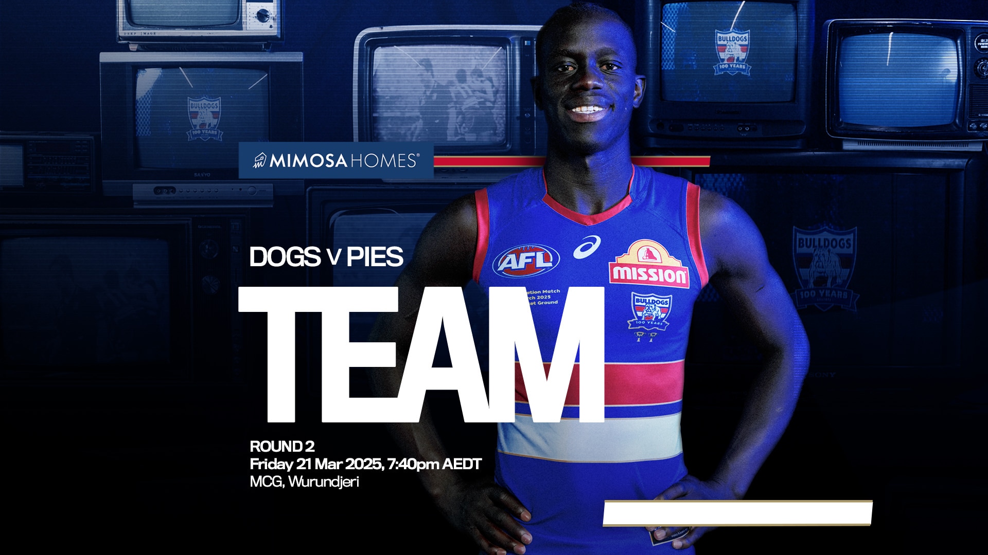 AFL Team: Round 2 v Collingwood