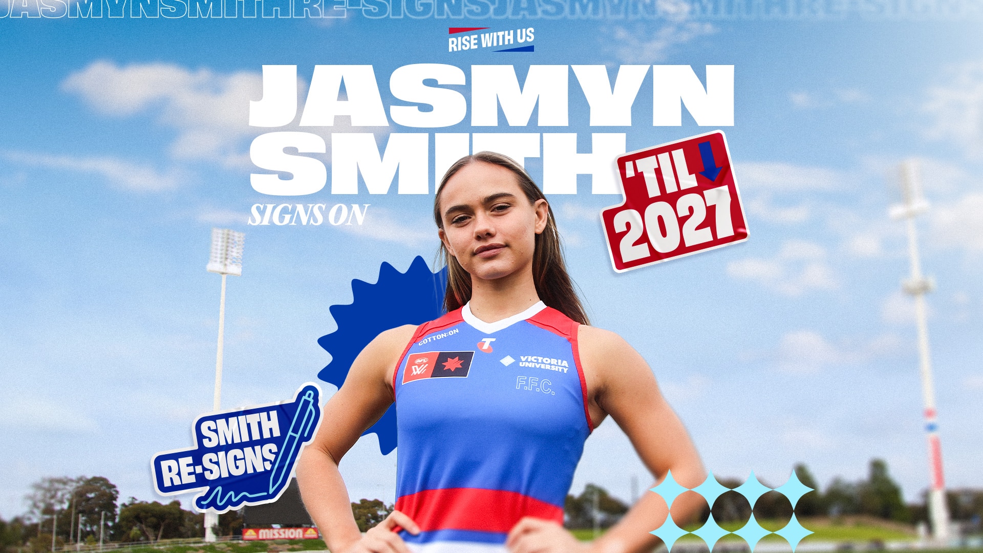 Jasmyn Smith signs on