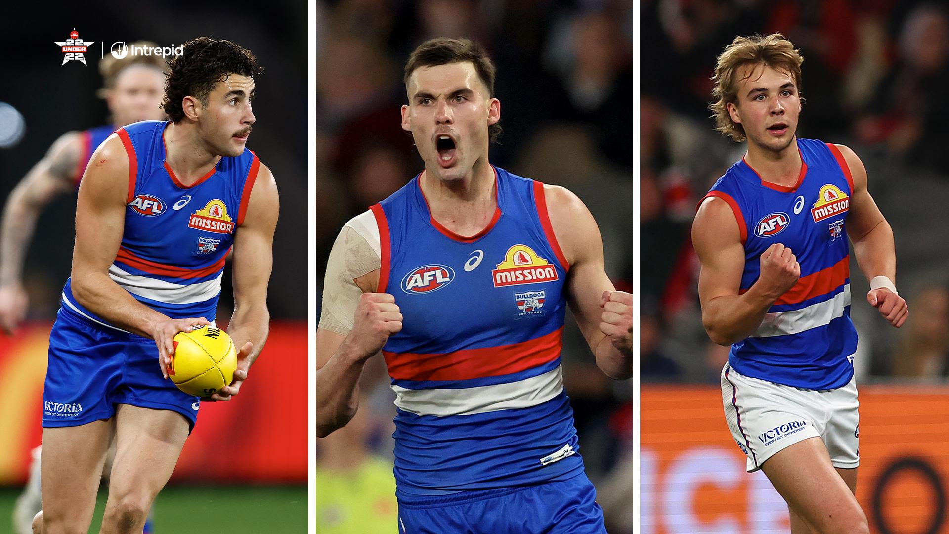 Three Dogs named in AFLPA 22under22 Squad