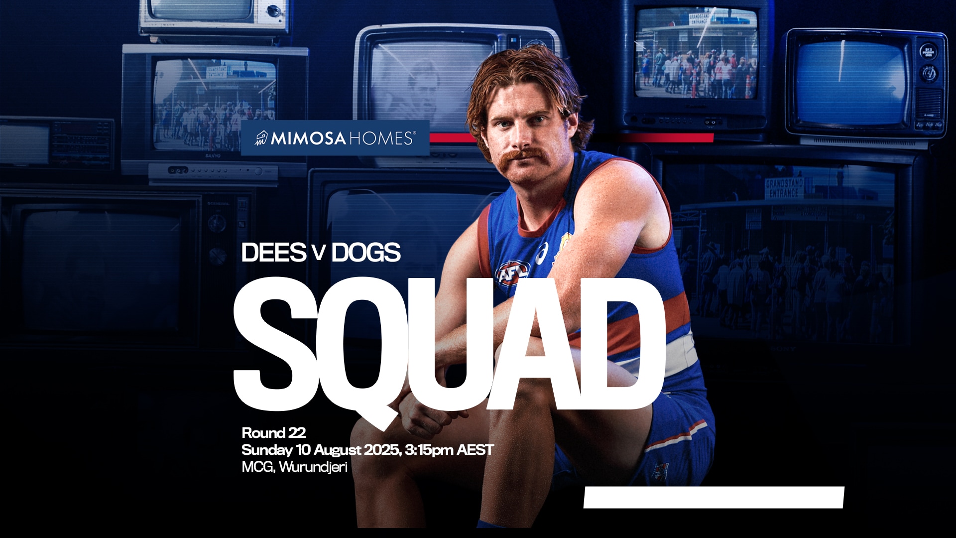 AFL Squad: Round 22 v Melbourne