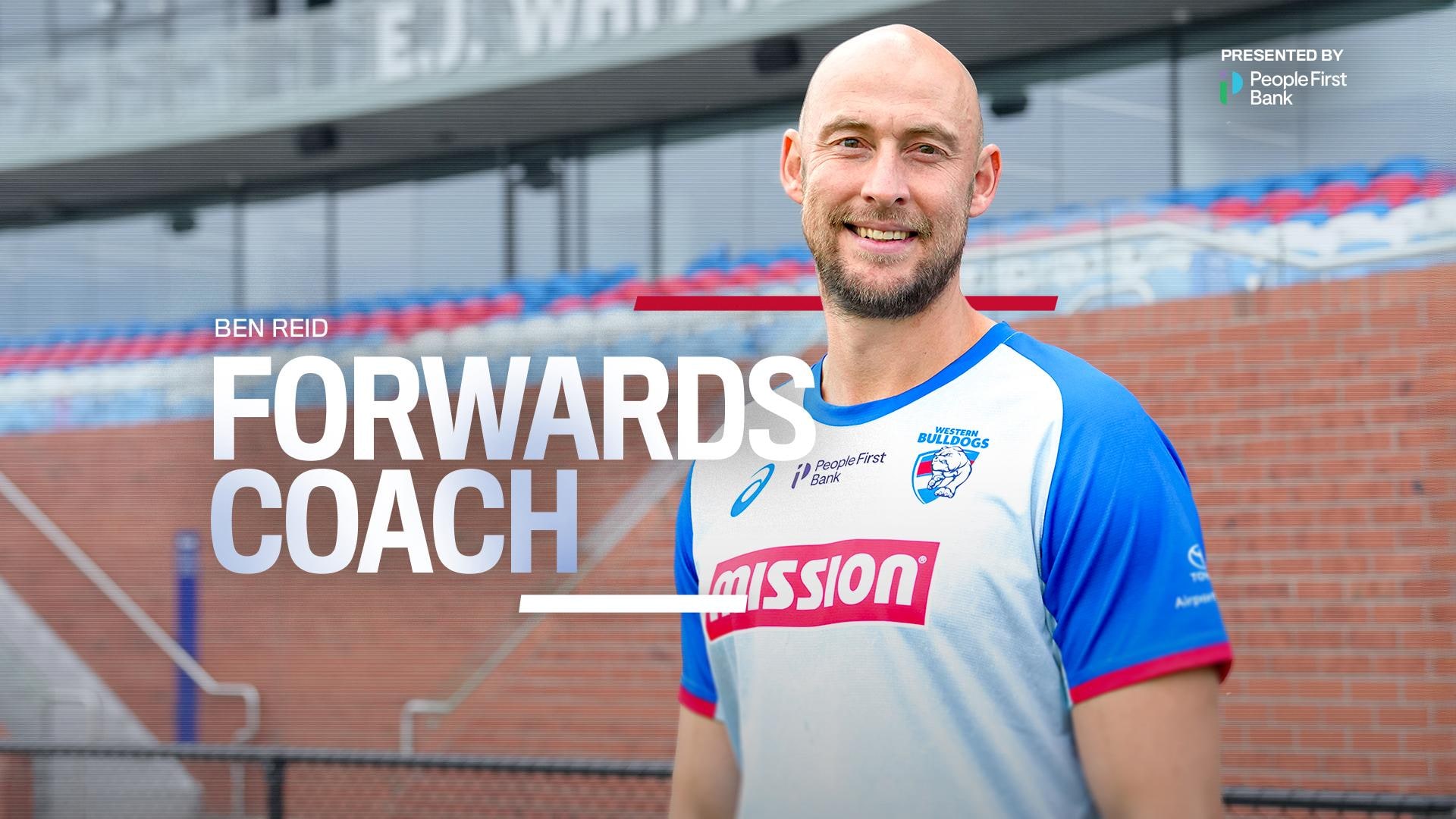 Reid elevated to forwards coach
