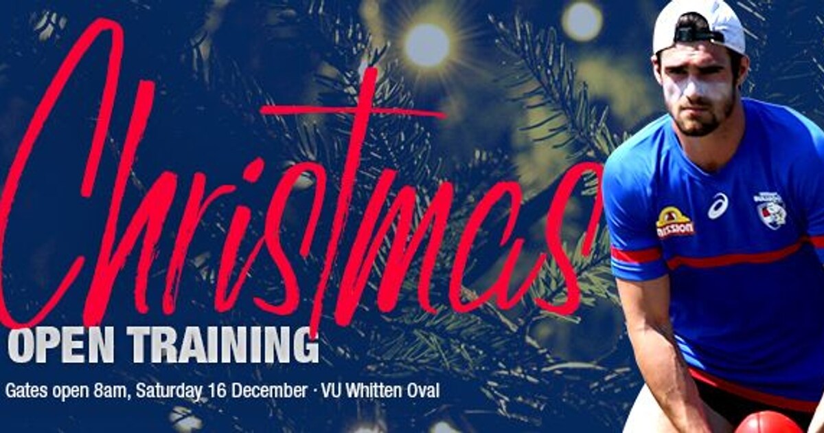 Join us for our AFL & AFLW Christmas Open Training Session