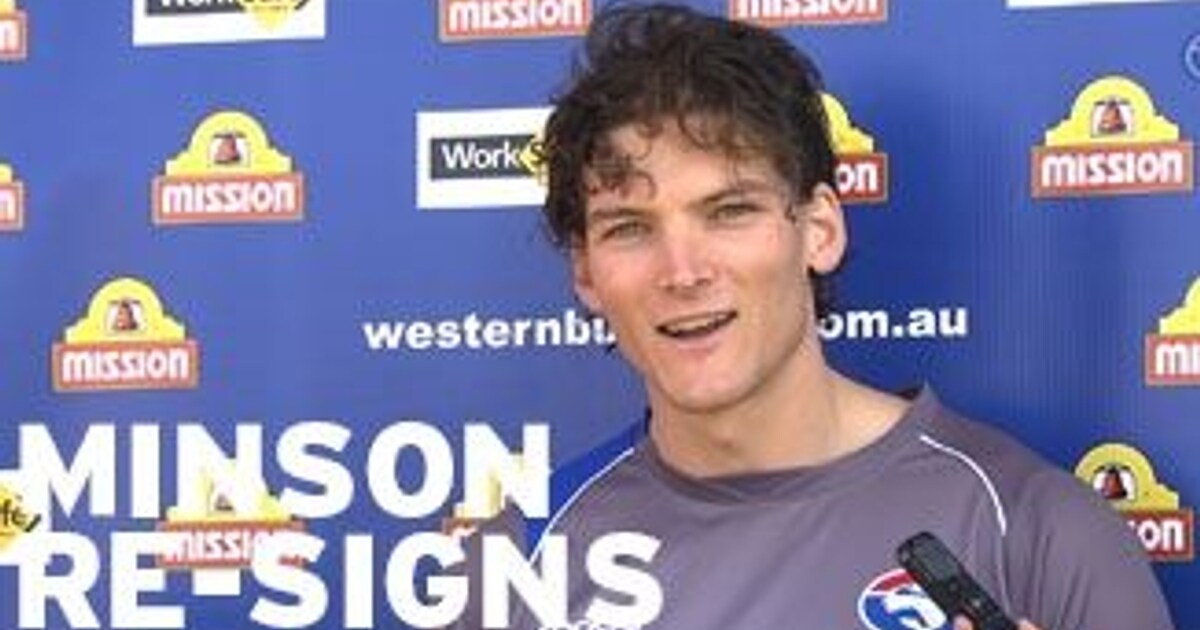 Minson re-signs