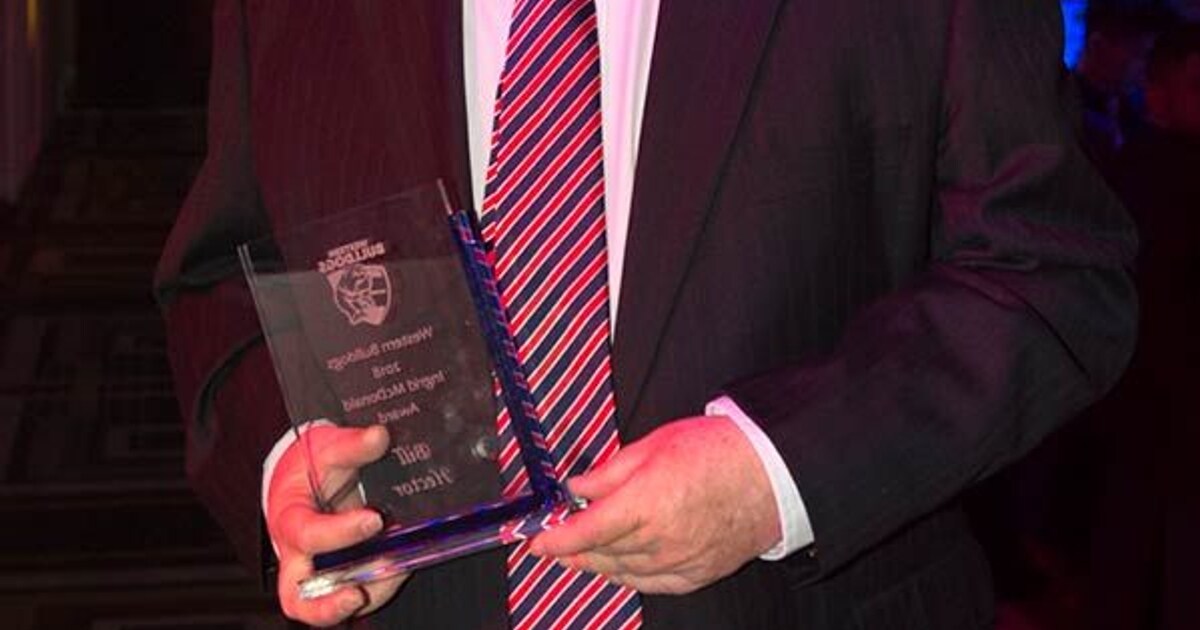 Bill Hector recognised with AFL Jack Titus Award