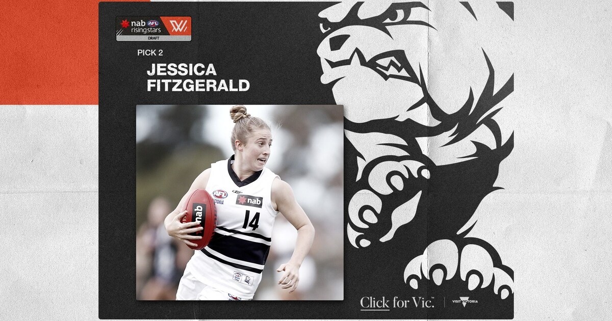 AFLW Draft, Pick 2 - Jessica Fitzgerald
