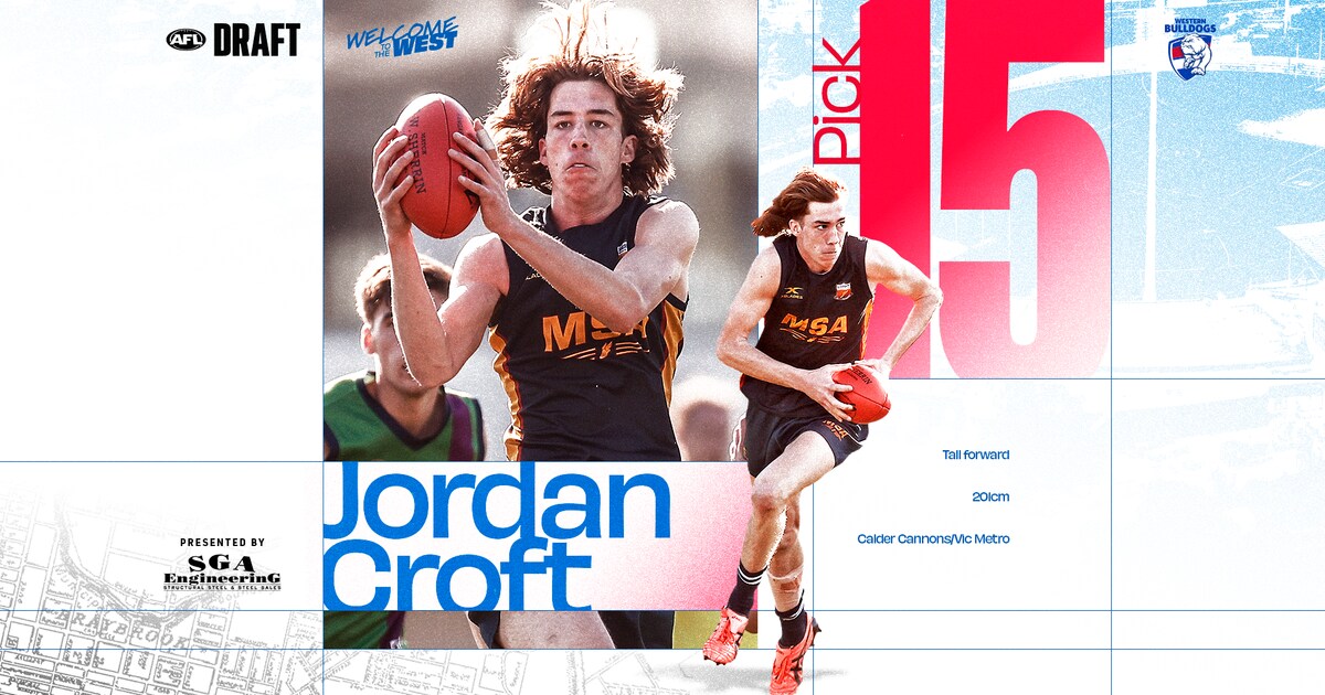 2023 AFL Draft: Pick 15 – Jordan Croft