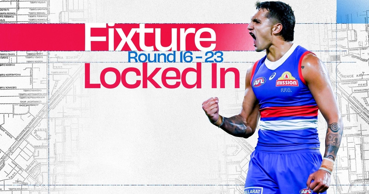 2024 AFL fixture: remaining rounds confirmed